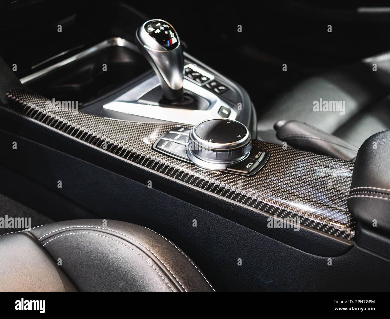 BMW M4 Interior Stock Photo - Alamy
