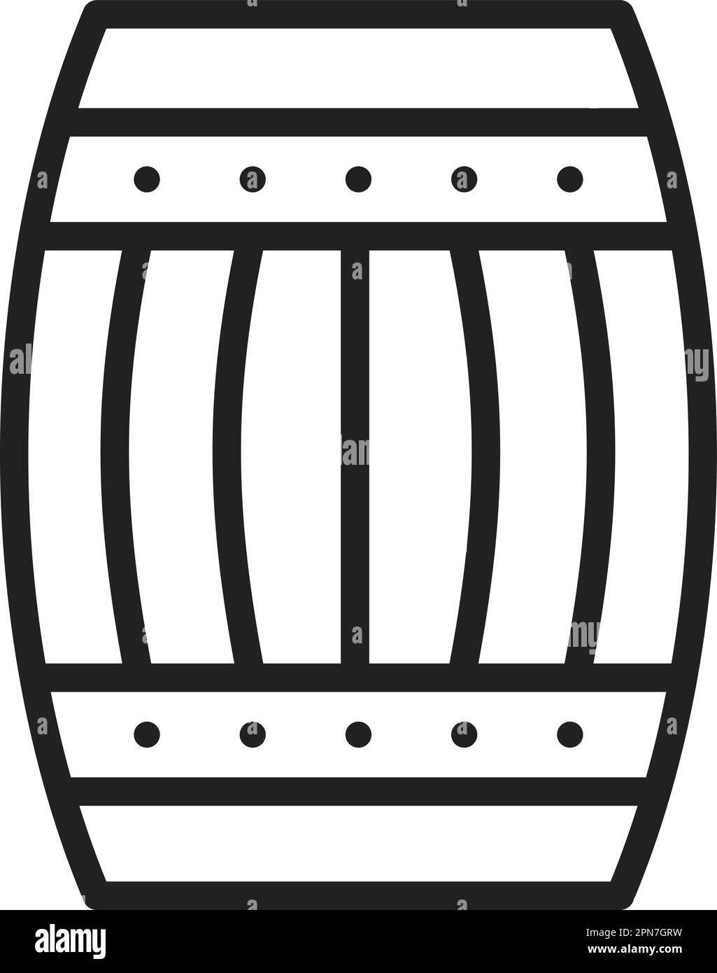 Barrel icon vector image. Suitable for mobile apps, web apps and print media Stock Vector Image ...