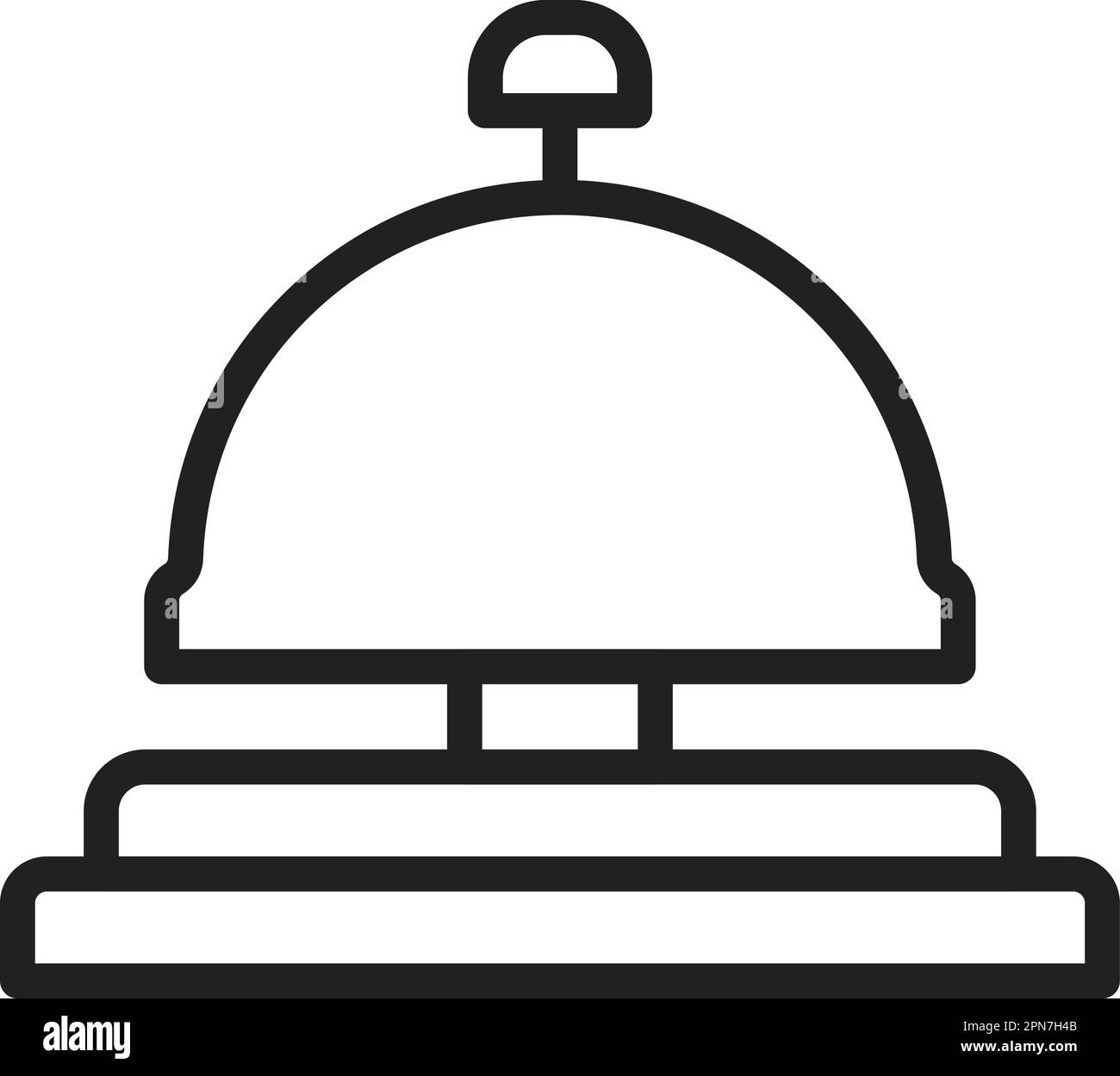Bellhop Bell icon vector image. Suitable for mobile apps, web apps and print media Stock Vector ...