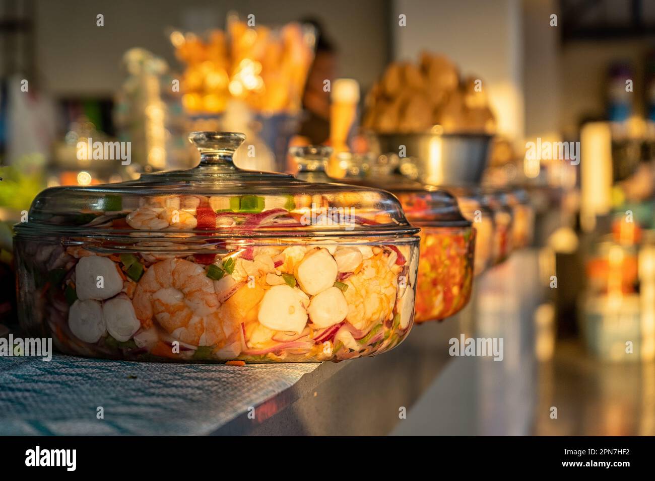 Ceviche el salvador hi-res stock photography and images - Alamy