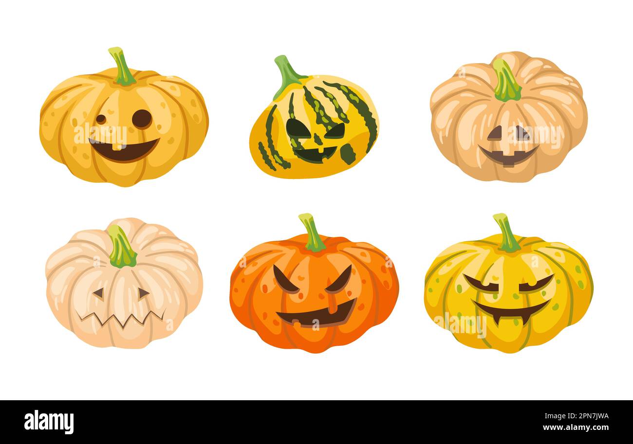 Carving faces Cut Out Stock Images & Pictures - Alamy