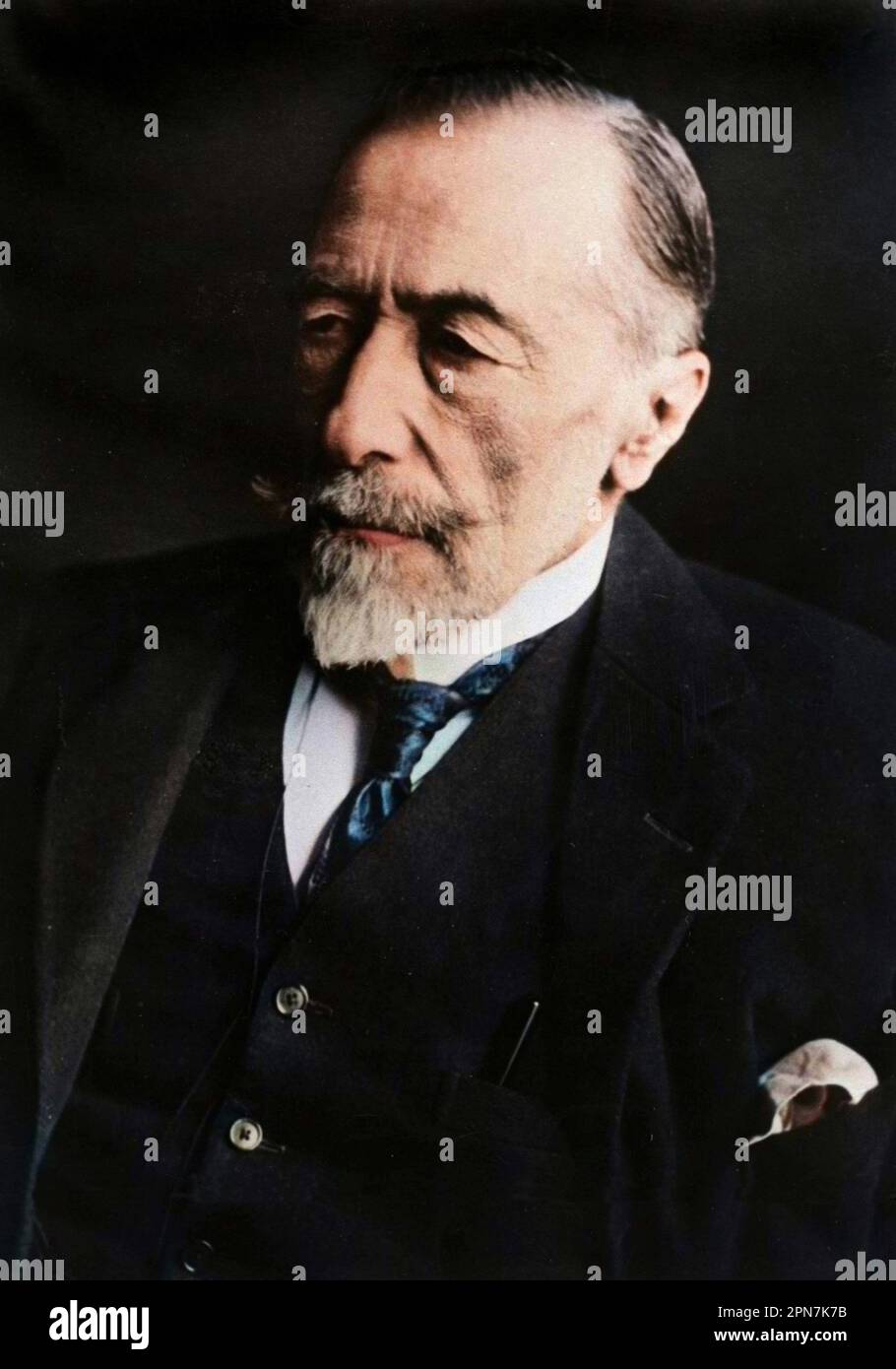 Portrait de Joseph Conrad, vers 1923 Stock Photo - Alamy