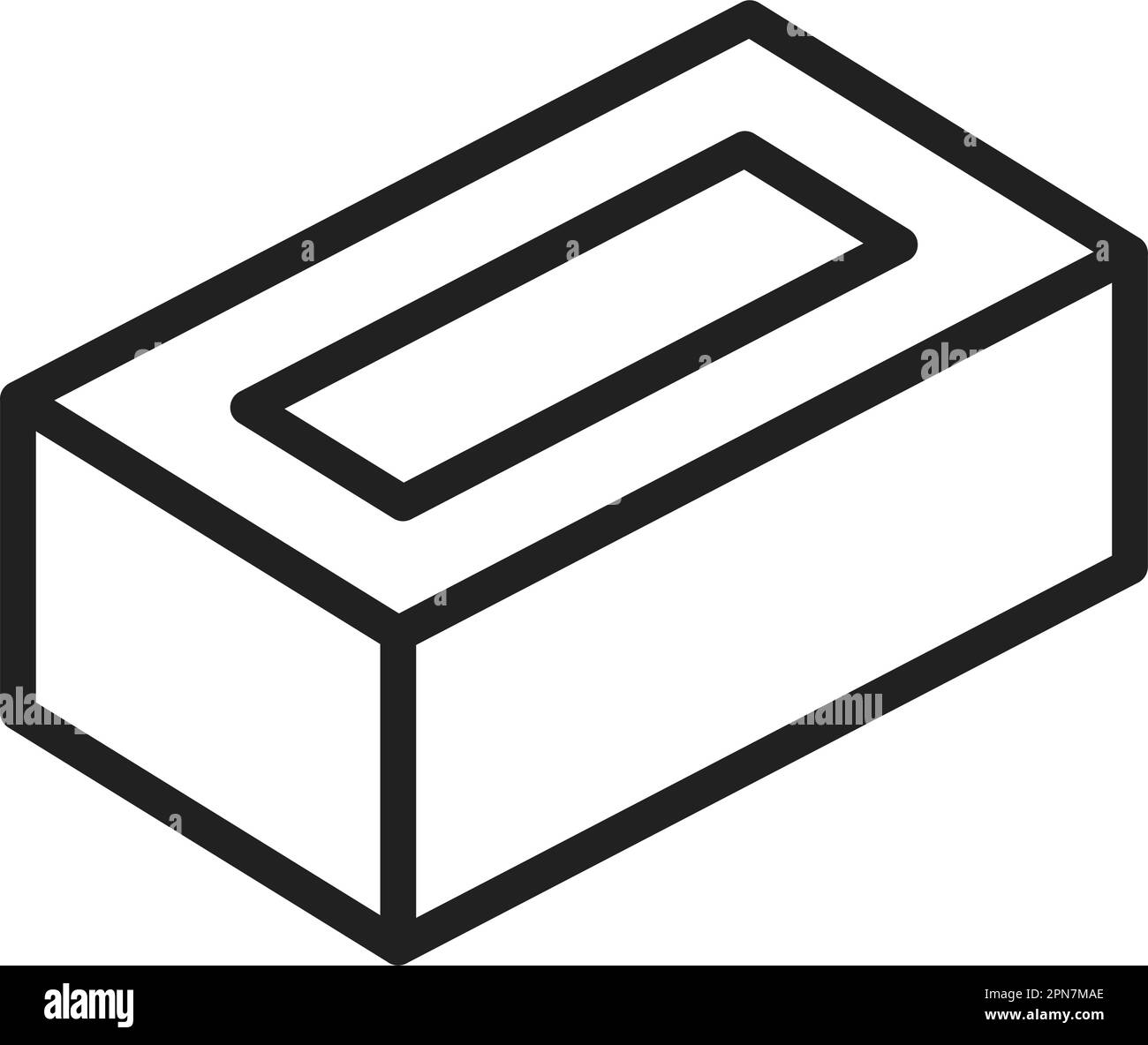 Brick icon vector image. Suitable for mobile apps, web apps and print ...