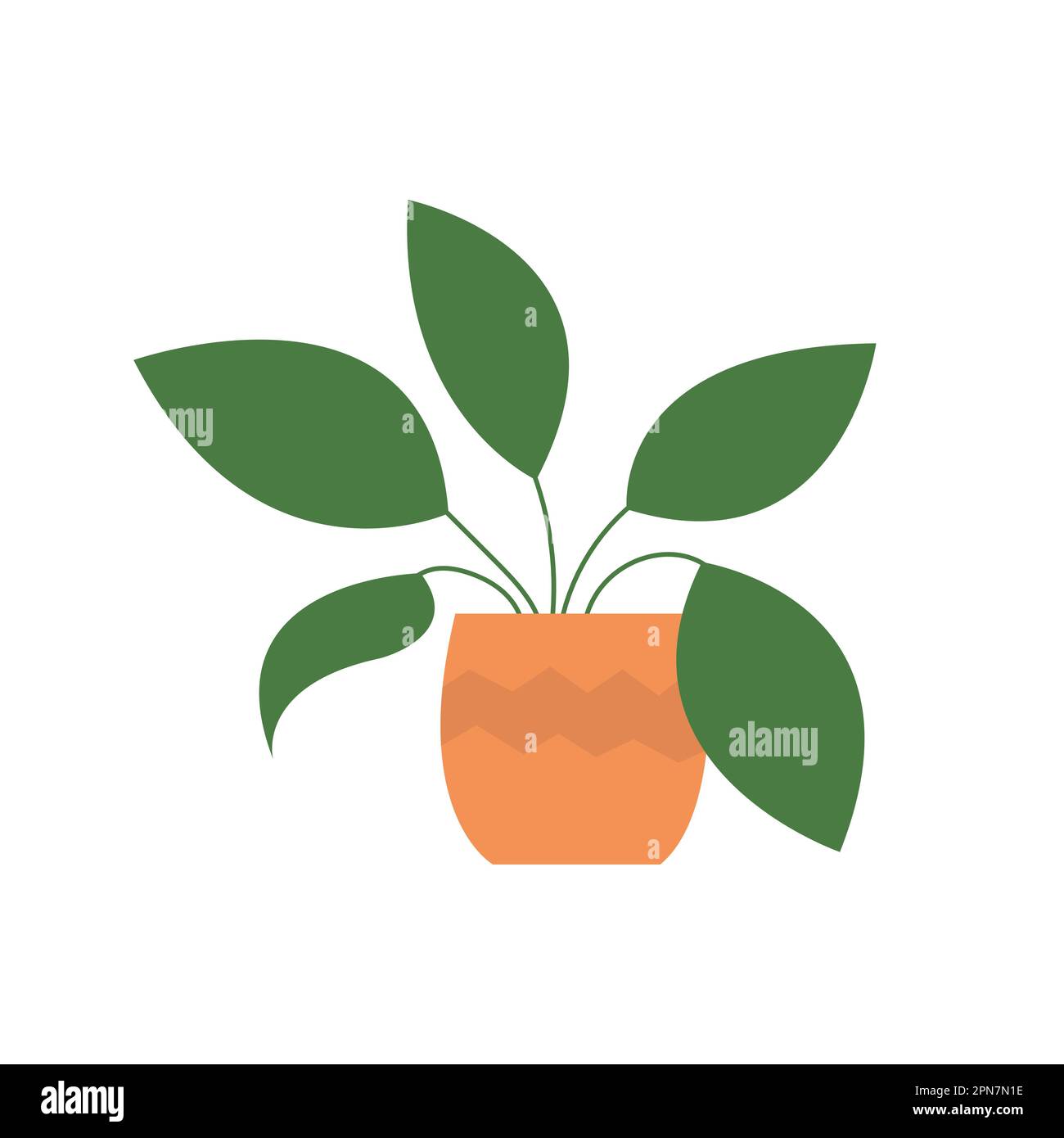Vector house plant Stock Vector Image & Art - Alamy