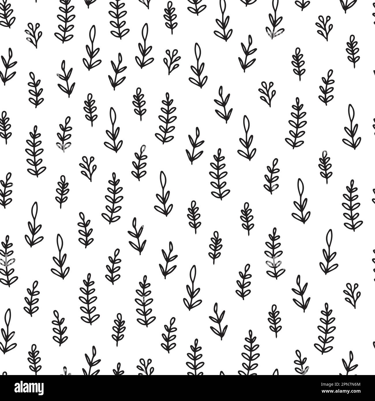Vector plant with leaves Stock Vector Image & Art - Alamy