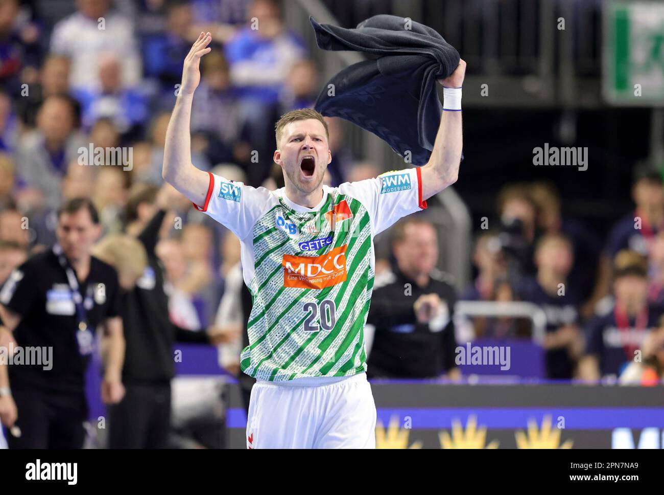 Cologne, Deutschland. 16th Apr, 2023. firo: April 16, 2023, handball ...