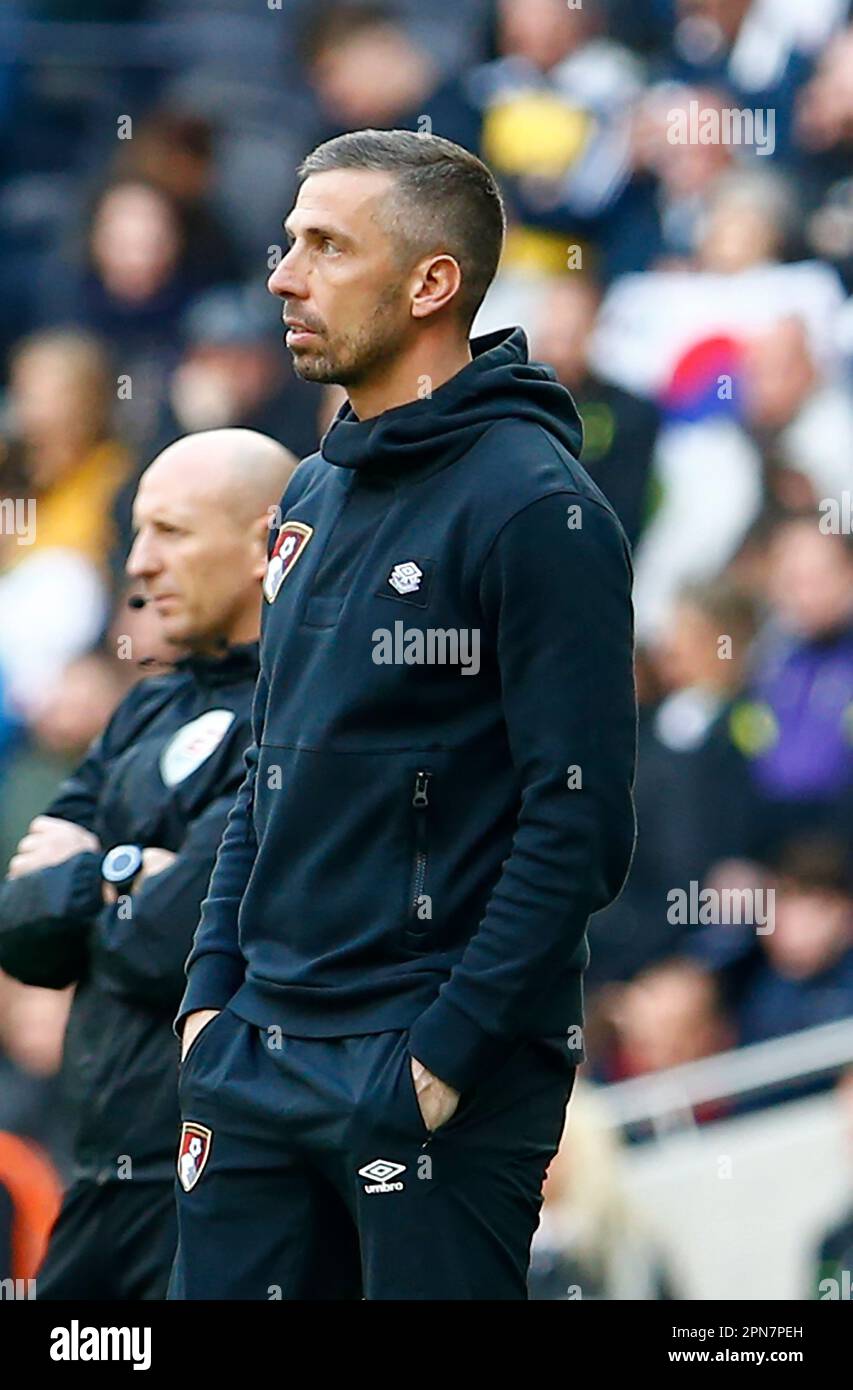 Bournemouth manager Gary O'Neil during the English Premier League ...
