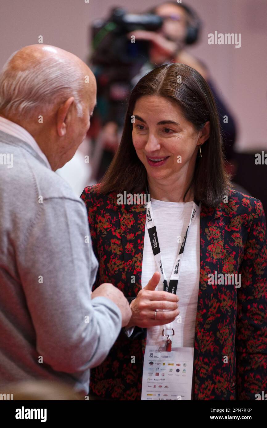 Madrid, Spain. 17th Apr, 2023. 36th Salon Gourmets. Elena Arzak, Chef ...