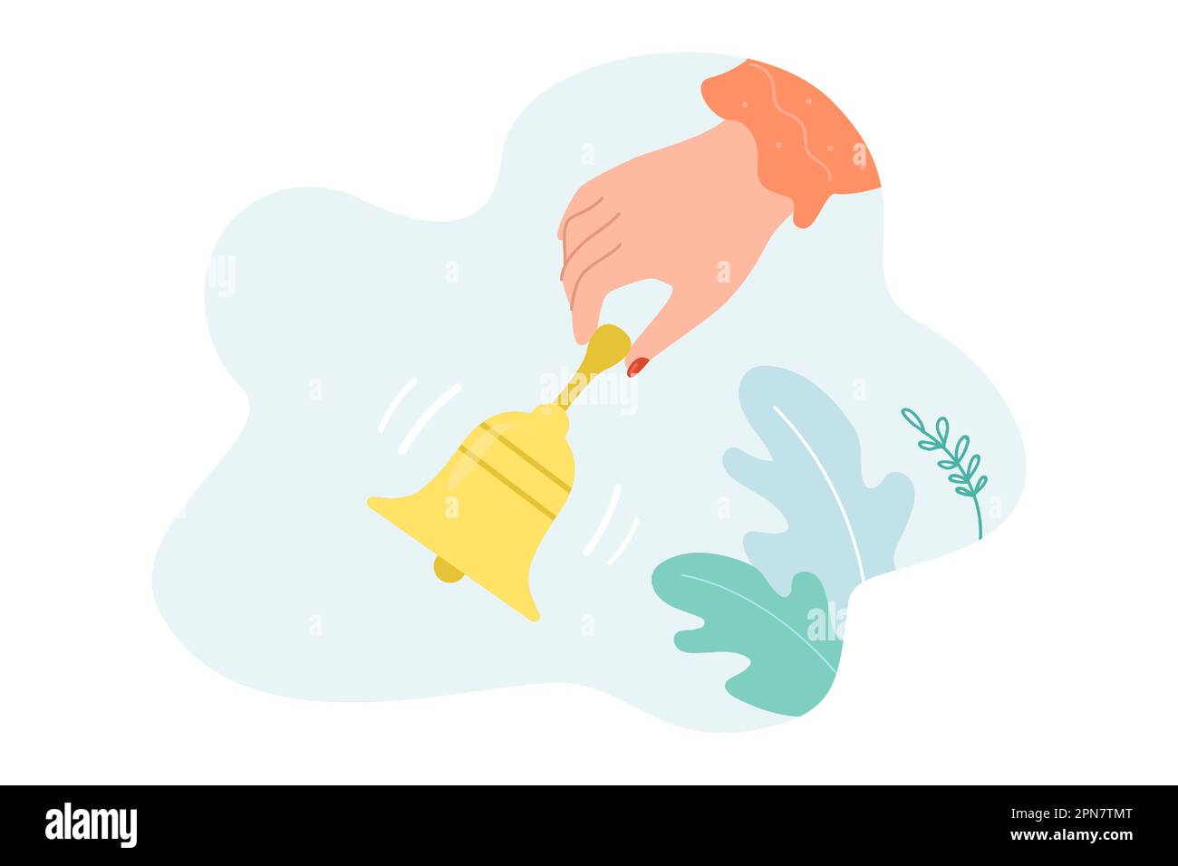 Hand shake illustration hi-res stock photography and images - Alamy