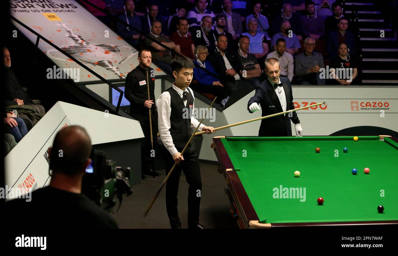 Sheffield, UK. 17th Apr, 2023. 17th April 2023; The Crucible, Sheffield ...