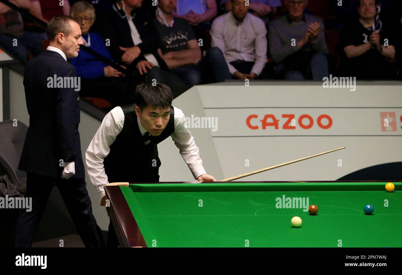 Sheffield, UK. 17th Apr, 2023. 17th April 2023; The Crucible, Sheffield ...