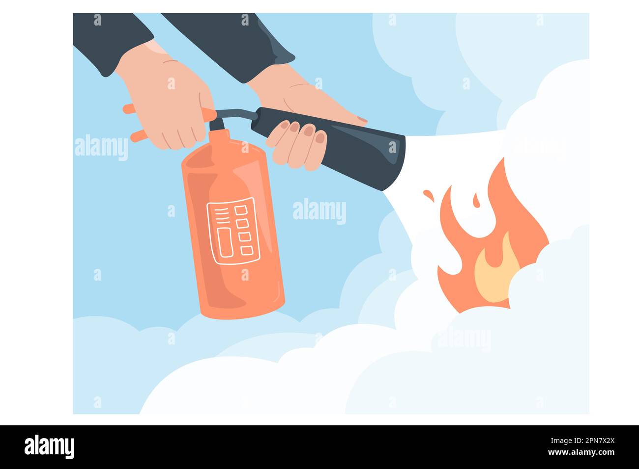 Fire prevention training Stock Vector Images - Alamy