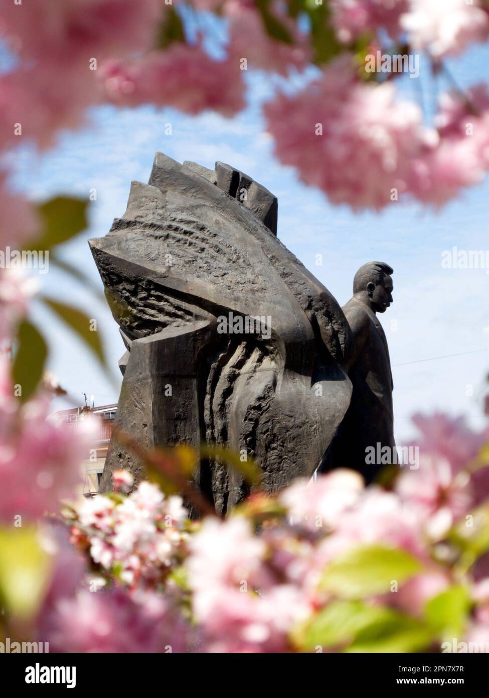 Non Exclusive: IVANO-FRANKIVSK, UKRAINE - APRIL 14, 2023 - The monument ...