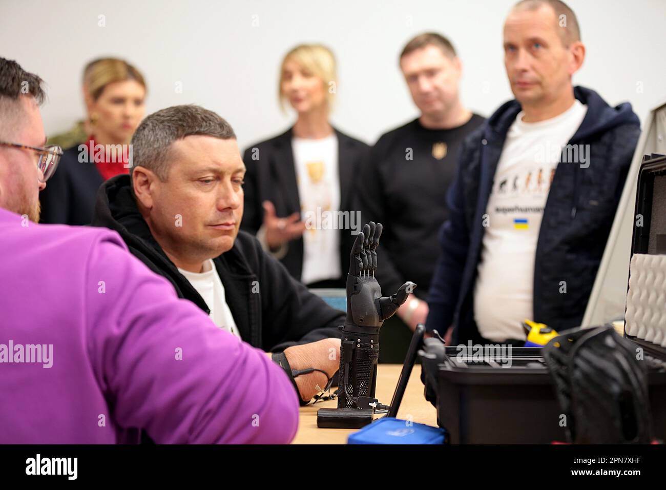 Non Exclusive: LVIV, UKRAINE - APRIL 14, 2023 - One of the first ...