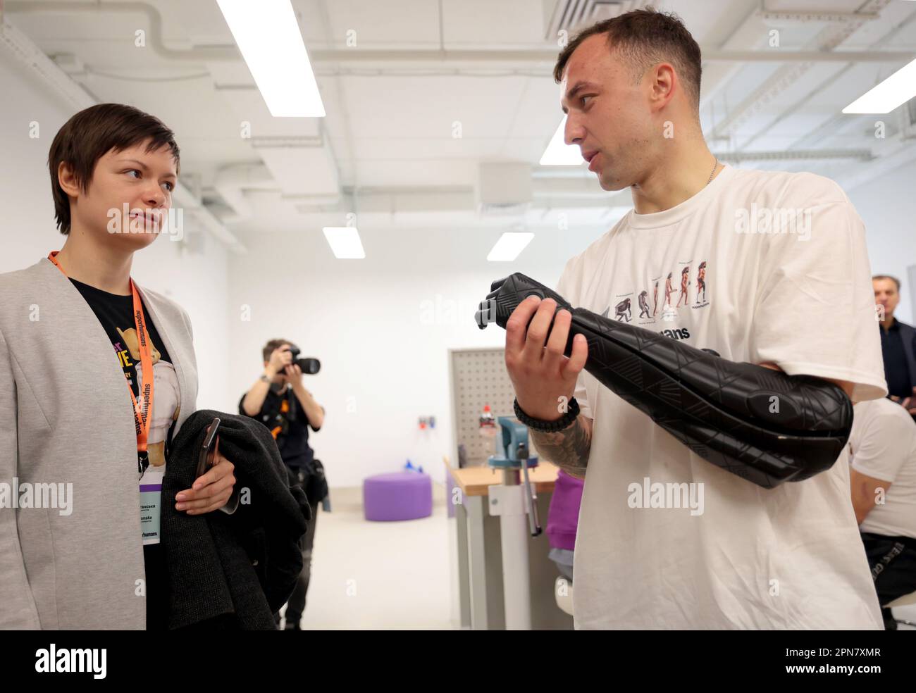 Non Exclusive: LVIV, UKRAINE - APRIL 14, 2023 - One of the first ...