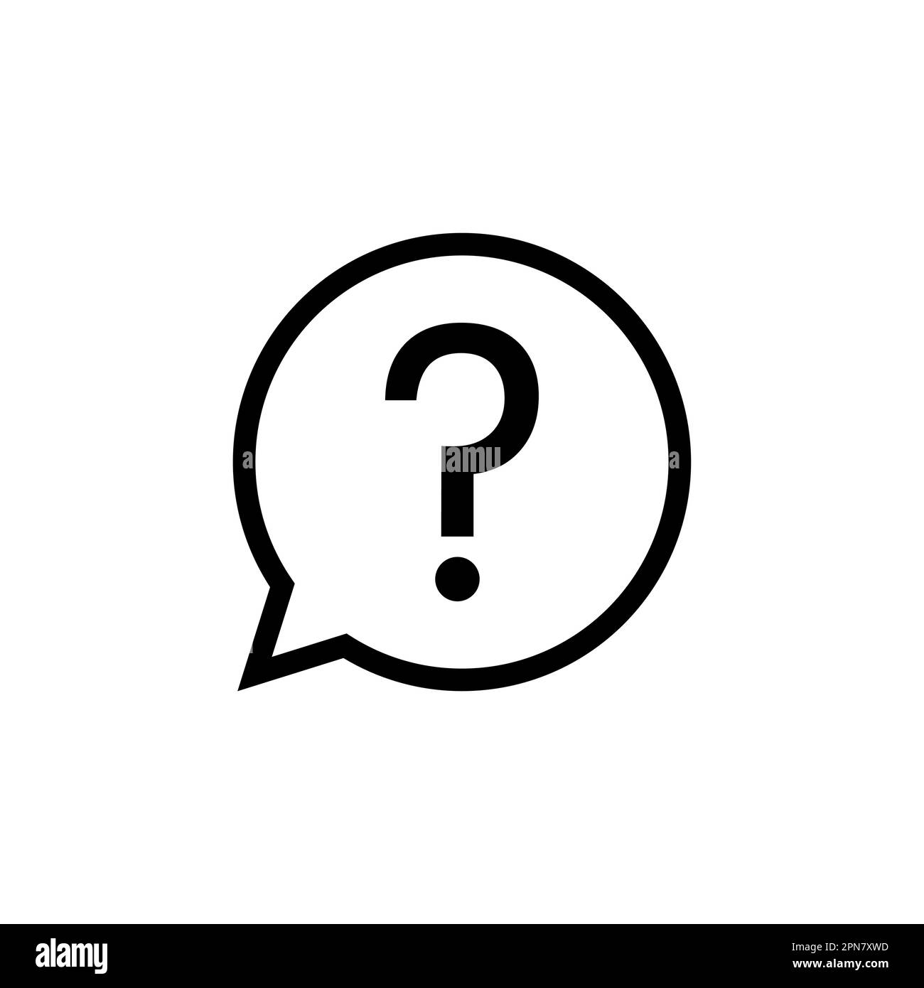 Question icon vector. question mark icon vector Stock Vector Image ...