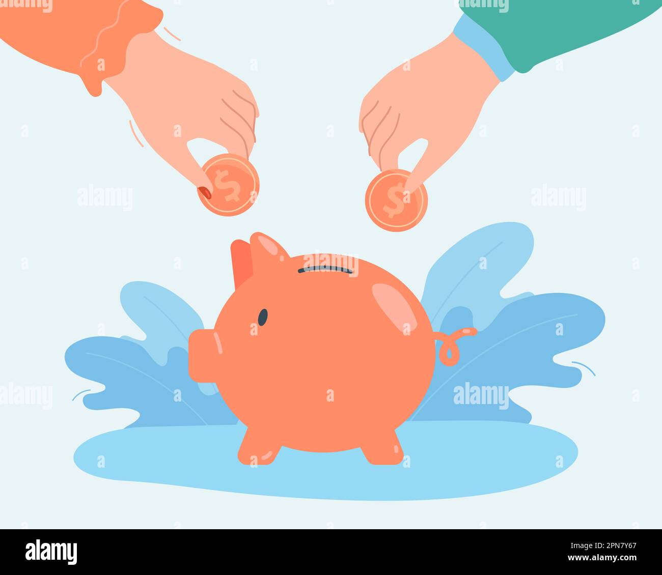 Coin throw Stock Vector Images - Alamy