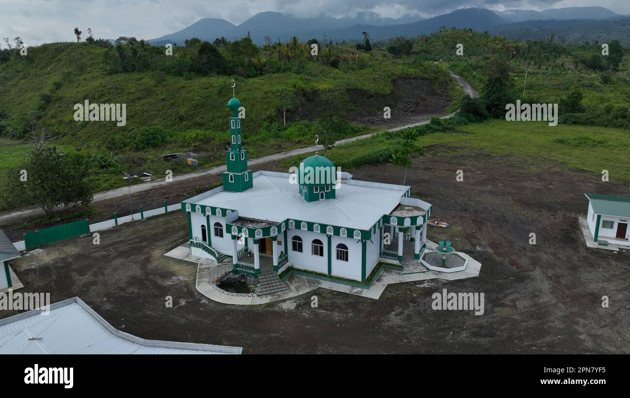 Matanog, Philippines. 17th April, 2023. The newly built Masjid Marayag in Matanog, Maguindanao ...