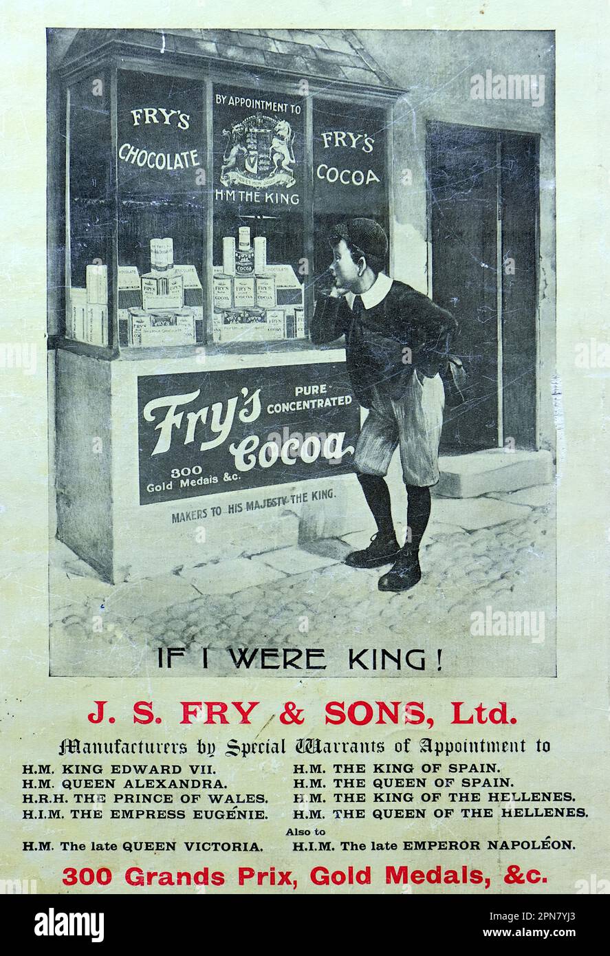 Advertisement for J.S. Fry and Sons, c1904. From: Teddy’s Button by Amy ...