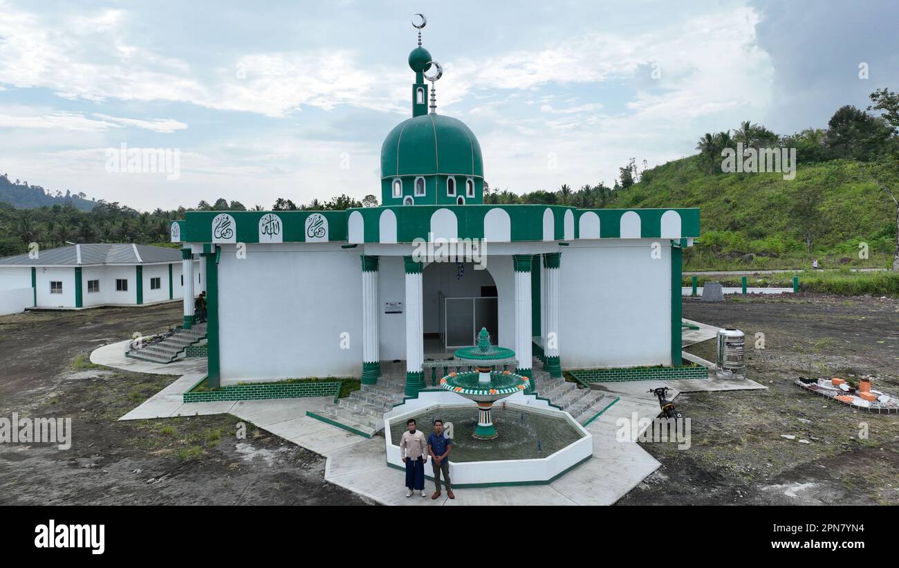 Matanog, Philippines. 17th April, 2023. The newly built Masjid Marayag in Matanog, Maguindanao ...
