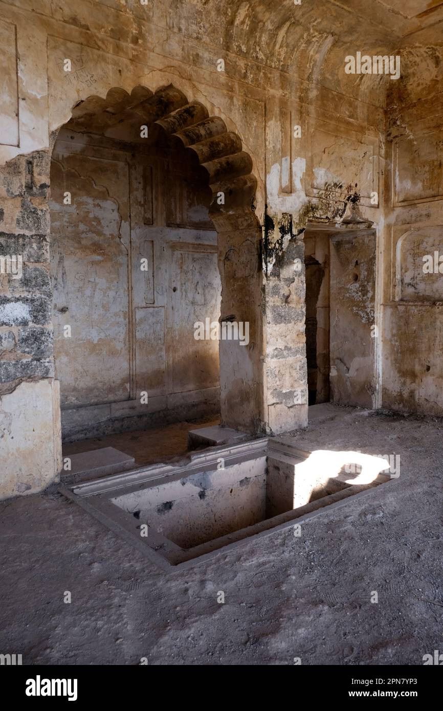 2 April 2023, Pedgaon, Maharashtra, India, Bahadur Fort, There is a 2 ...