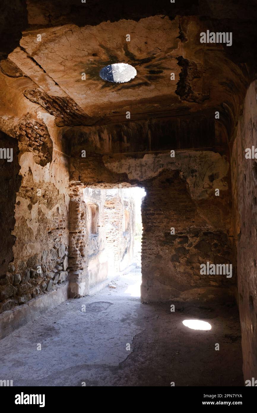 2 April 2023, Pedgaon, Maharashtra, India, Bahadur Fort, There is a 2 ...