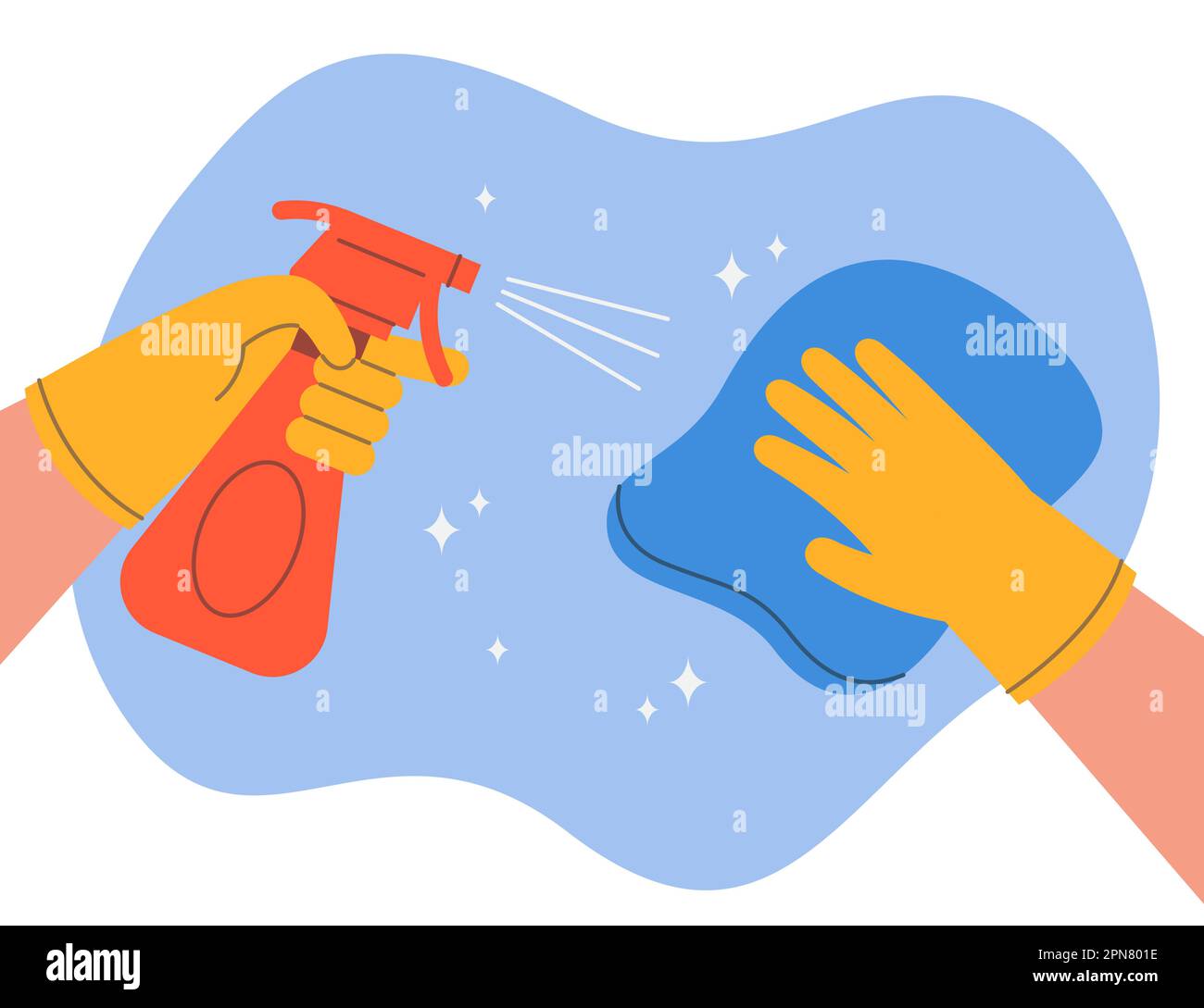 Sponge cloth Stock Vector Images - Alamy
