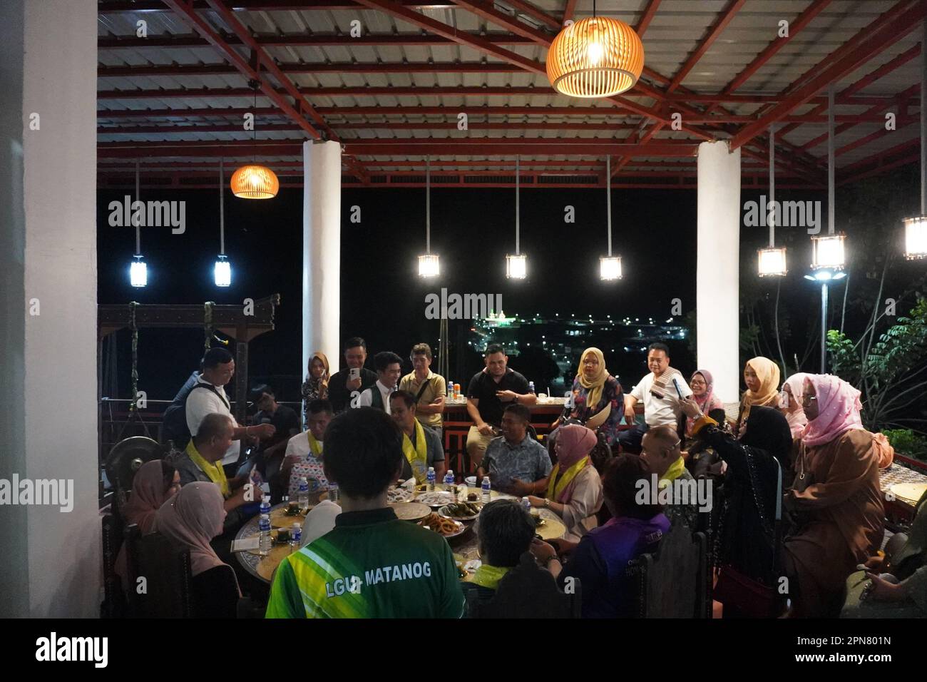 Matanog, Philippines. 17th April, 2023. Grand Iftar held after the ...