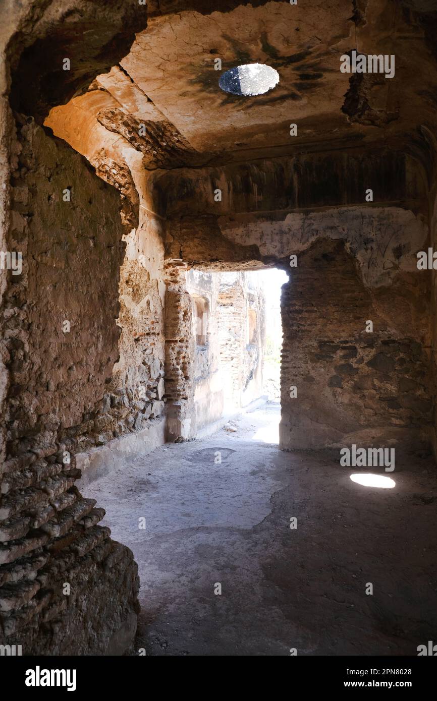 2 April 2023, Pedgaon, Maharashtra, India, Bahadur Fort, There is a 2 ...