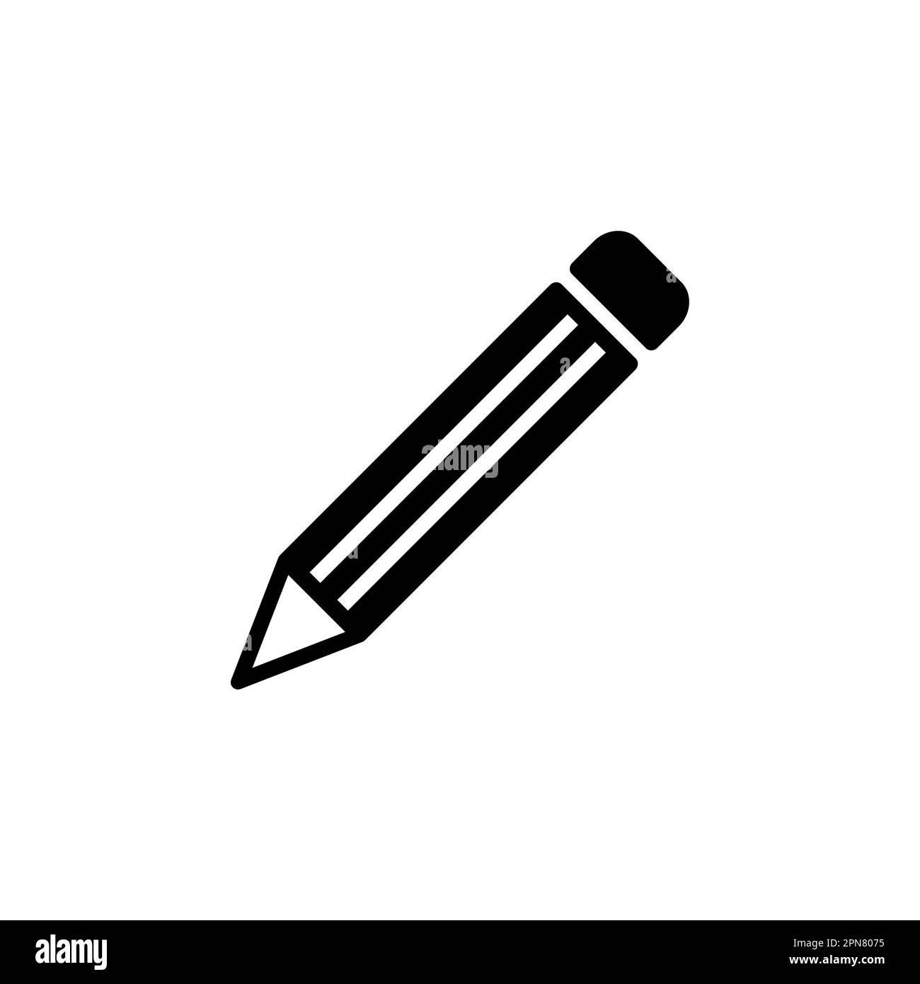 Pencil icon vector. pen symbol. edit icon vector Stock Vector Image & Art - Alamy