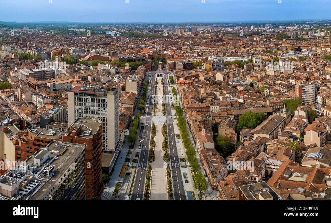 Allée jean jaurés toulouse hi-res stock photography and images - Alamy