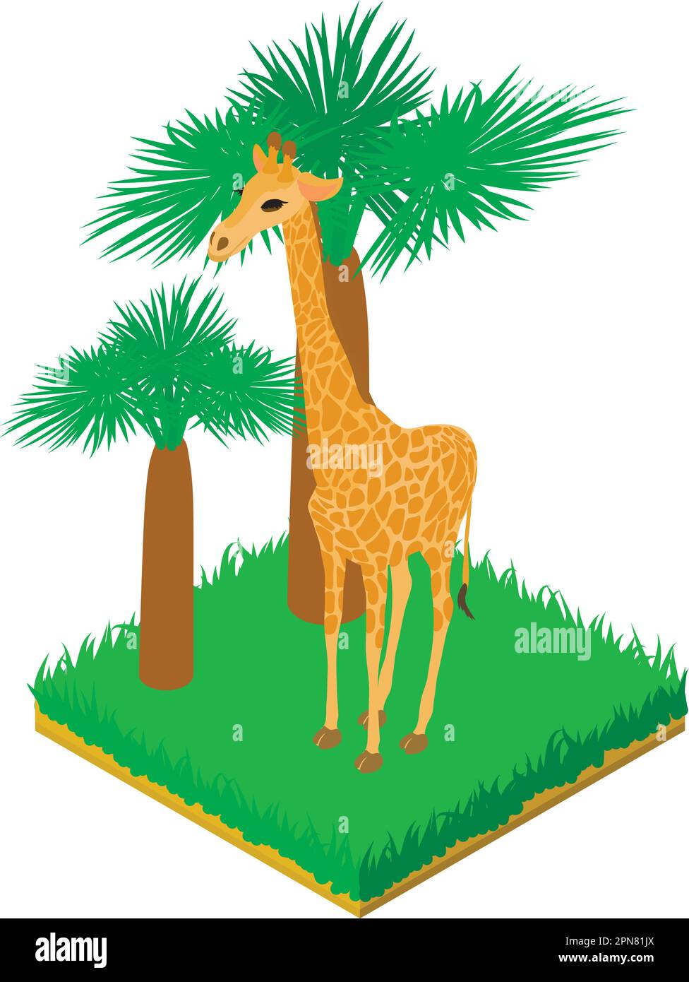 Giraff vector hi-res stock photography and images - Alamy