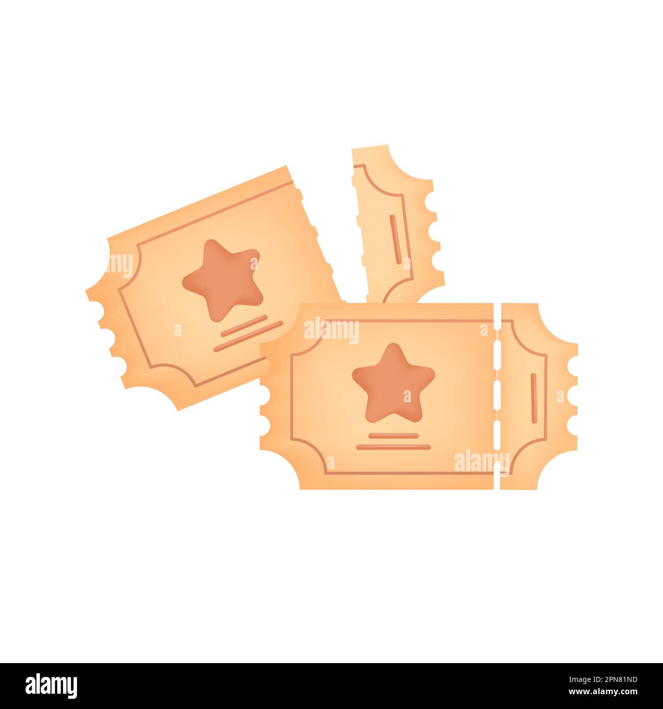 Golden raffle ticket Stock Vector Images - Alamy