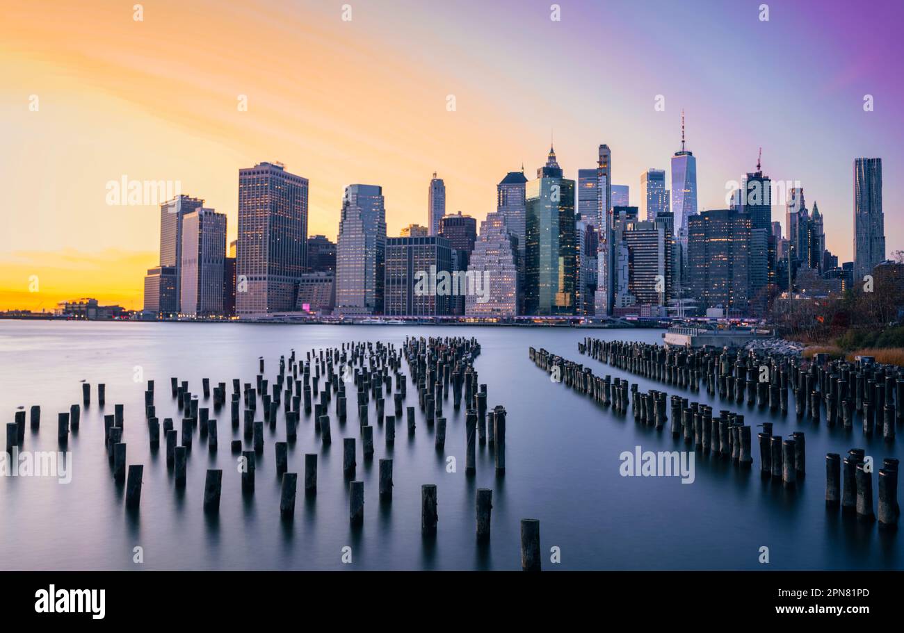 A bustling urban environment featuring a large metropolitan skyline ...