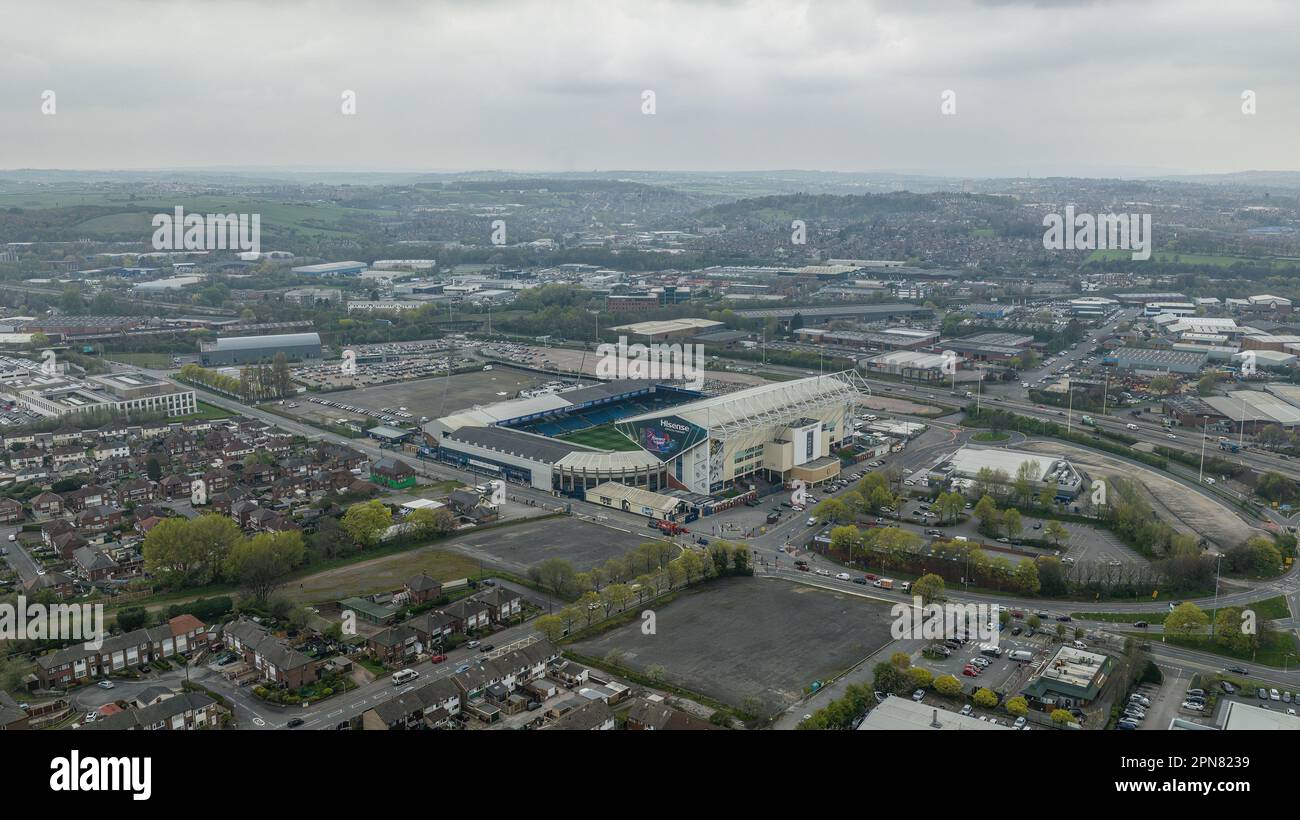 Aerial view of elland road hi-res stock photography and images - Alamy
