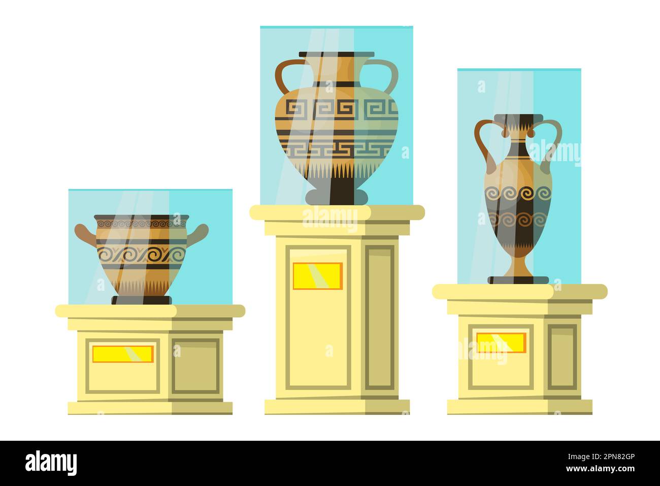Museum ceramic plate Stock Vector Images - Alamy