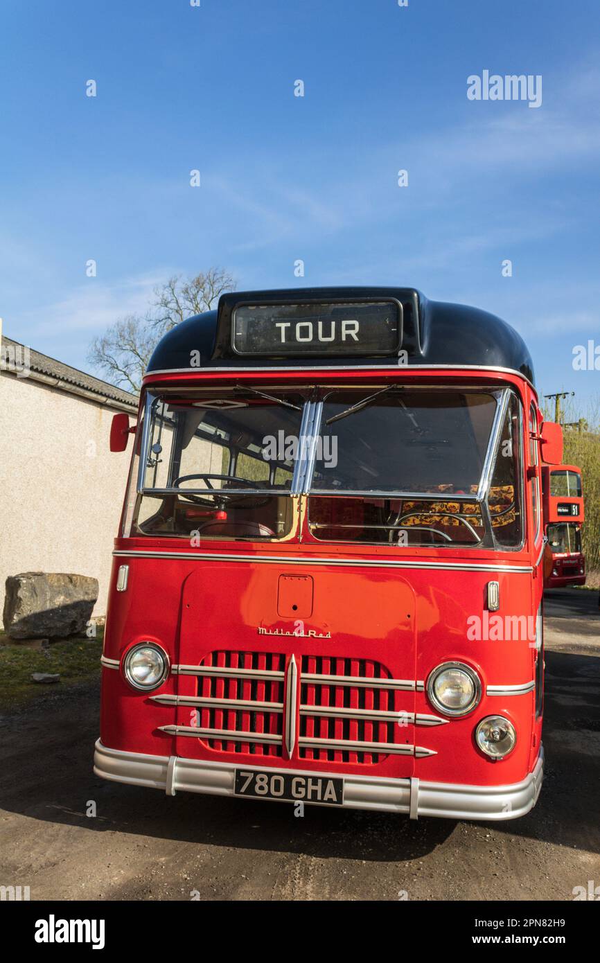 BMMO C5 Midland Red coach. Kirkby Stephen Easter Rally 2023 Stock Photo ...