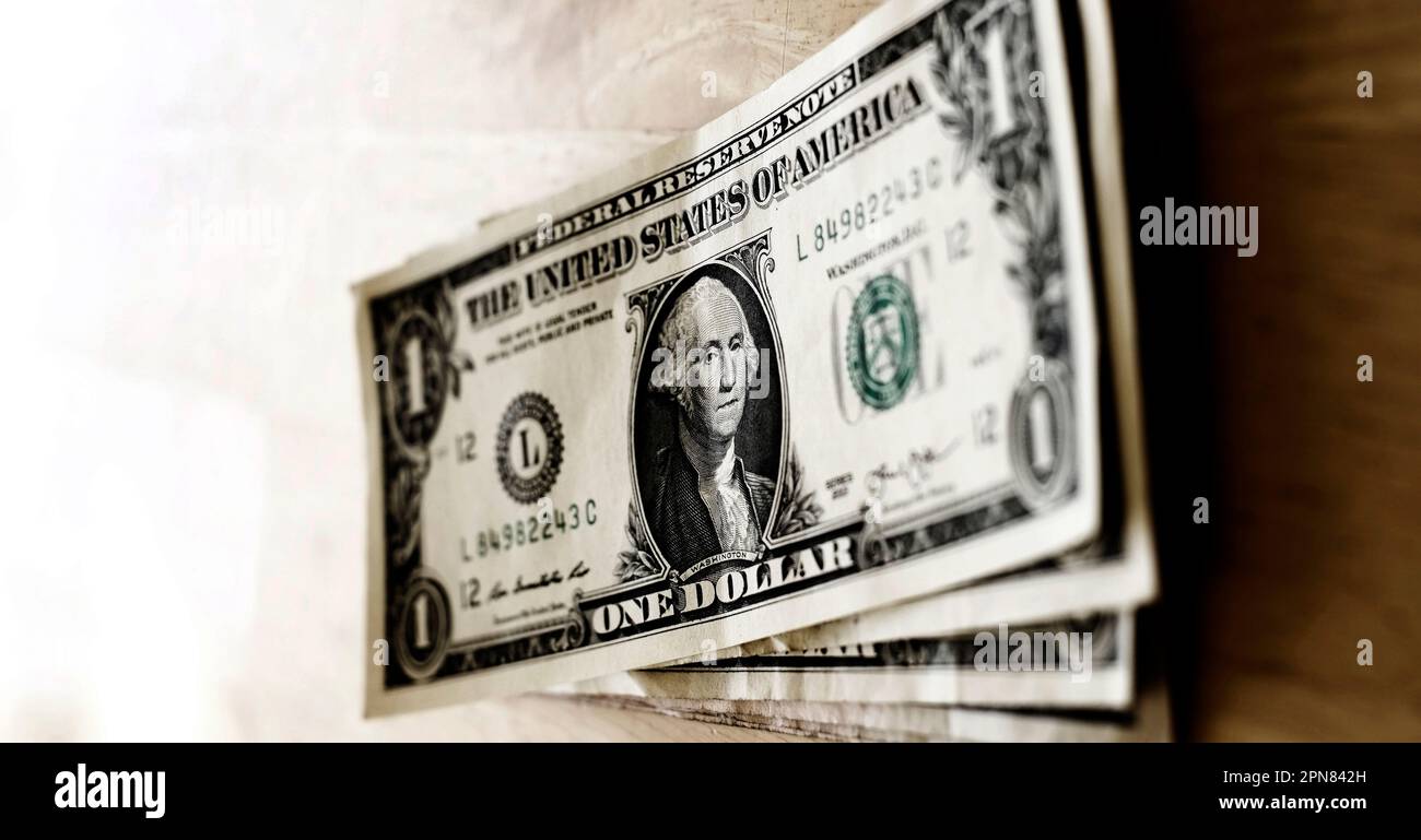 Money cash dollar bills american wealth riches and savings rich Stock ...