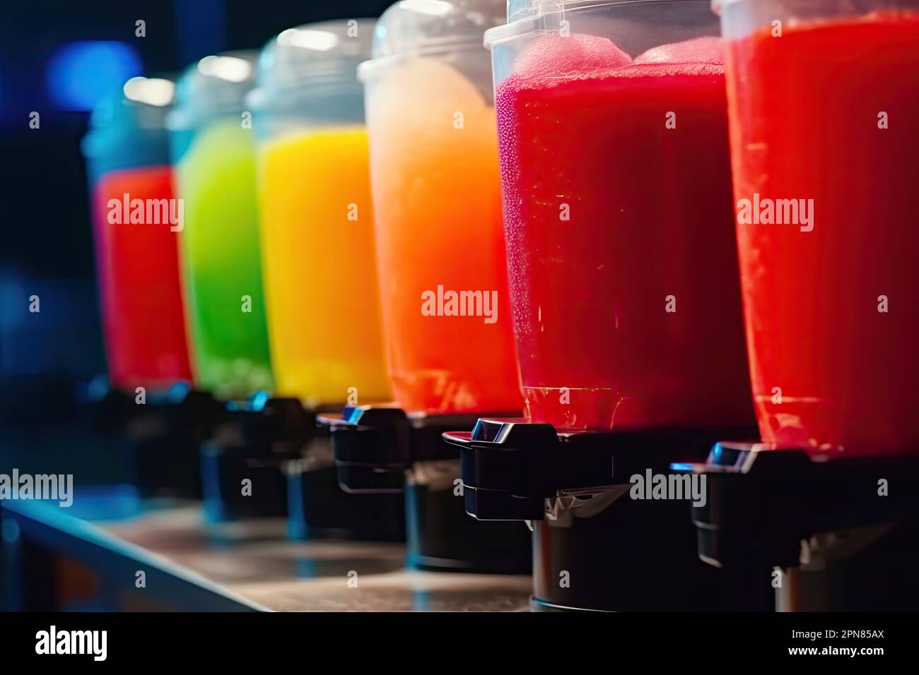 Colorful slushies hi-res stock photography and images - Alamy