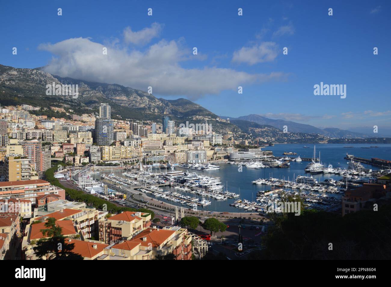 Overview of Monaco Stock Photo - Alamy
