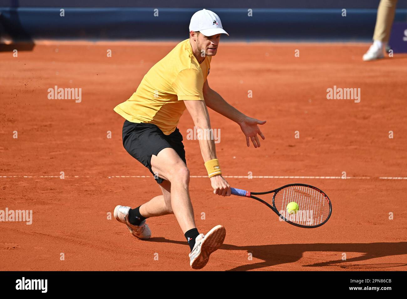 Munich, Deutschland. 17th Apr, 2023. Yannick HANFMANN (GER) action ...