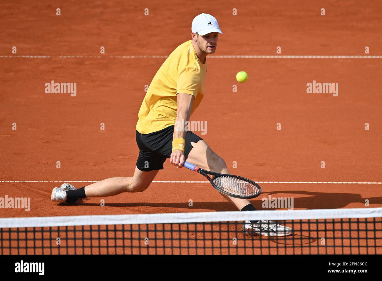 Munich. 17th Apr, 2023. Yannick HANFMANN (GER), action, single action ...