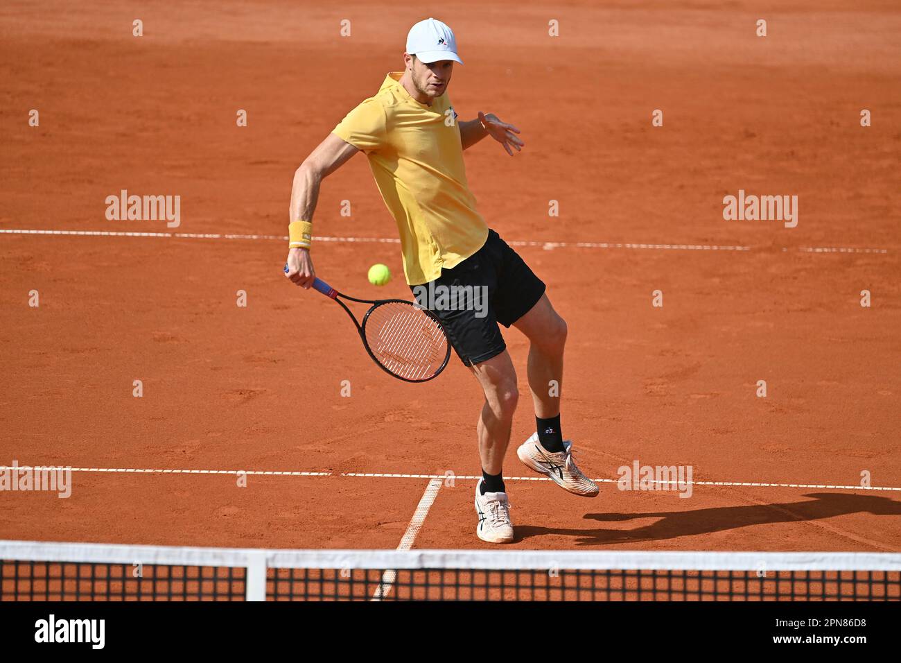 Munich. 17th Apr, 2023. Yannick HANFMANN (GER), action, single action ...