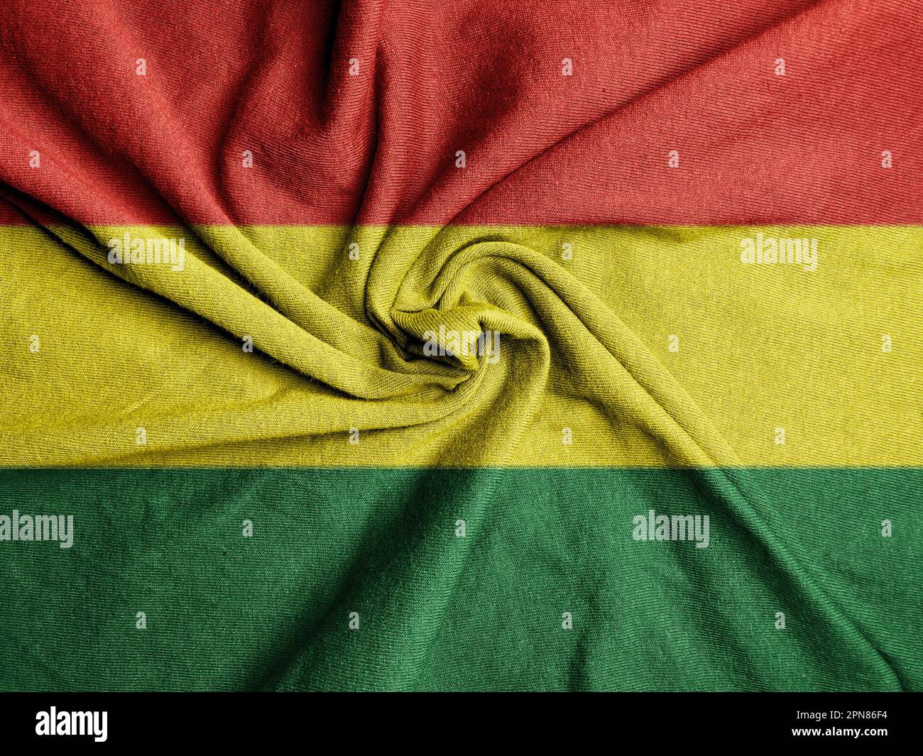 Fabric Flag of the Bolivia, National Flag of the Bolivia Stock Photo ...