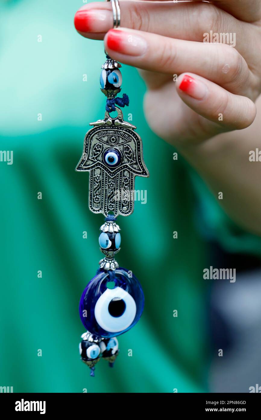 Hamsa, Eye of Fatima, Hand of Fatima amulets to guard against the evil ...