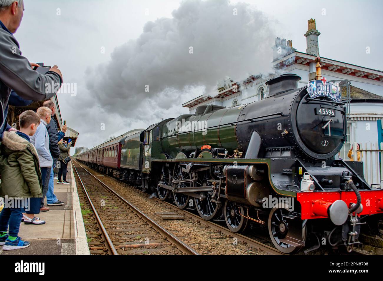 West coast steam train tours hi-res stock photography and images - Alamy