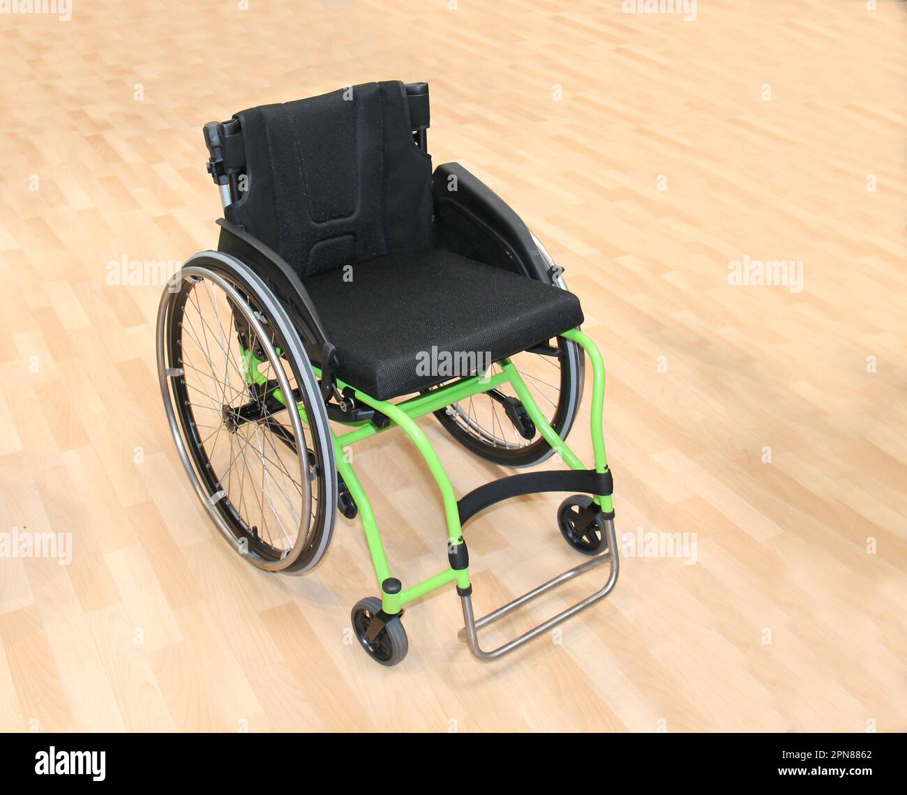 A Modern Four Wheel Lightweight Manual Wheelchair Stock Photo - Alamy