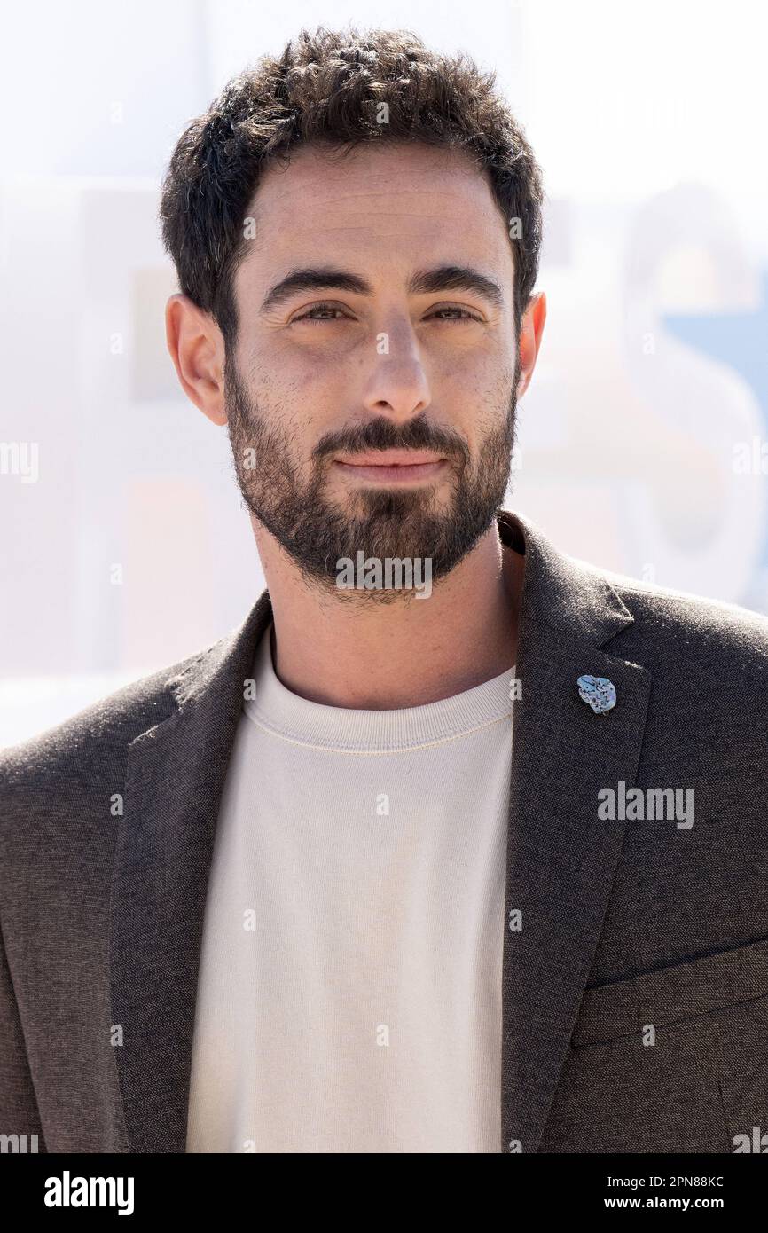 Cannes, France. 17th Apr, 2023. Benjamin Hoffman attends the Spinners during the 6th Canneseries ...