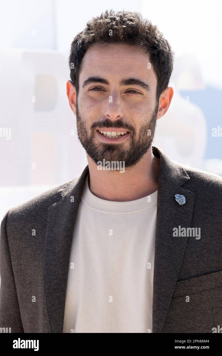 Cannes, France. 17th Apr, 2023. Benjamin Hoffman attends the Spinners during the 6th Canneseries ...