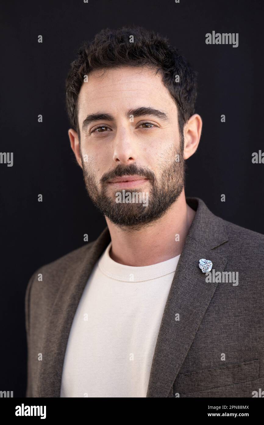 Cannes, France. 17th Apr, 2023. Benjamin Hoffman attends the Spinners during the 6th Canneseries ...